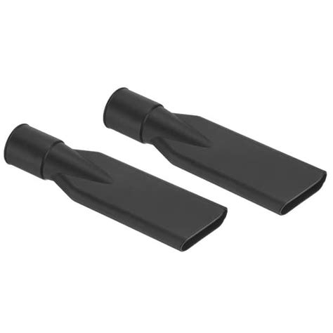 2pcs 44mm Id To 49mm Od Vacuum Hose Reducer Adapter Cleaner Hose Connector Black Bed Bath