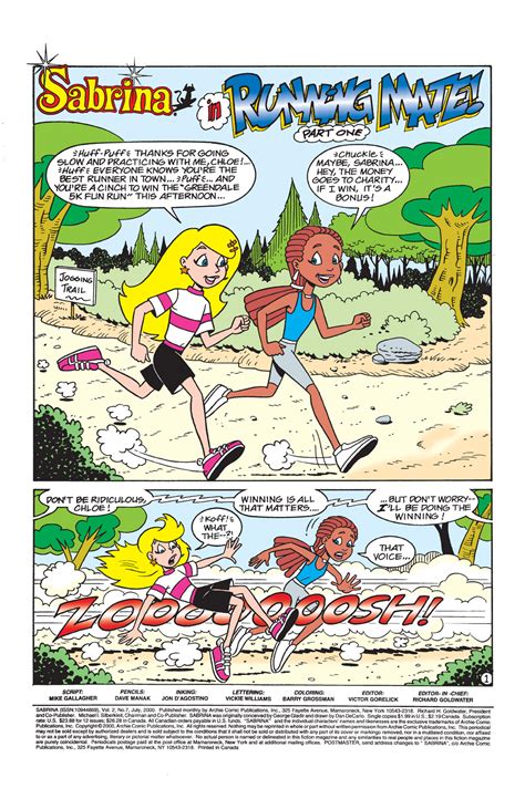 Sabrina The Animated Series Comicsissue 7 Sabrina The Animated Series Wiki Fandom