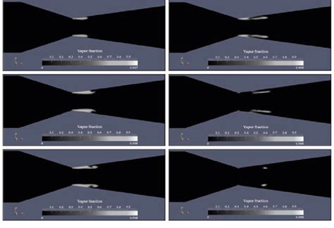 Evolution Of The Vapor Fraction Download Scientific Diagram
