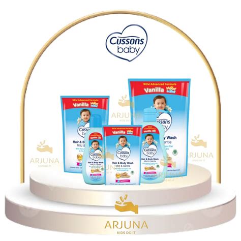 Jual Arjuna Cussons Hair And Body Wash 100 100ml Mild And Gentle Kt4 Shopee Indonesia