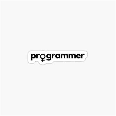 Female Programmer Sticker For Sale By Balfrogclothing Redbubble Female Programmer Sticker For Sale By Balfrogclothing Redbubble