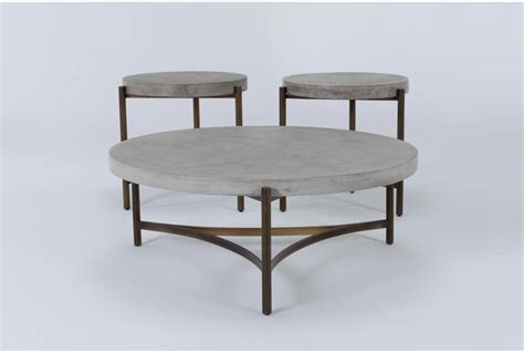 Stratus 3 Piece Coffee Table Set Living Spaces