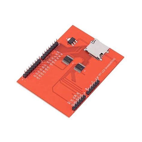 24 Inch Touch Screen Tft Display Shield For Arduino Uno And Mega Cretechs®