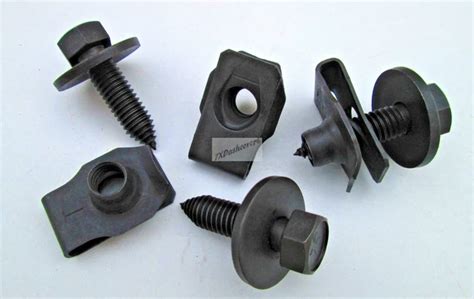 3 8and 16 Extruded U Nuts 3 8 16 X 1 1 2 Bolts 6 6 Fenders Hood Body Panels 28 26 Picclick Au