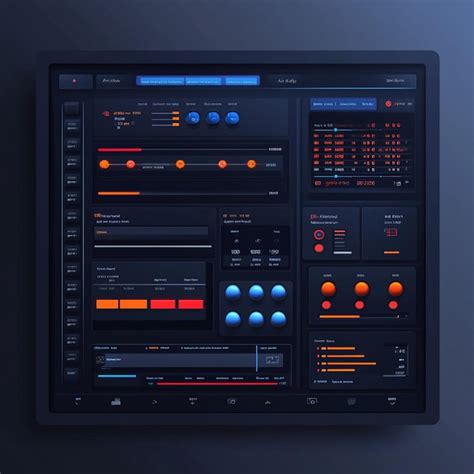 Une Image D Un Panneau De Contr Le De Serveur D Di Avec Des Options