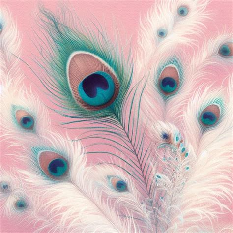 Premium Photo Peacock Feathers Illustration