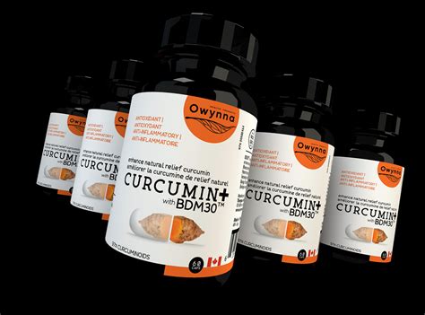 Curcumin Supplement Packaging Design On Behance