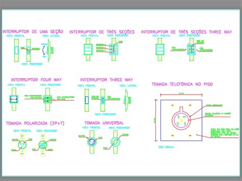 Switches In Autocad Download Cad Free 518 Kb Bibliocad