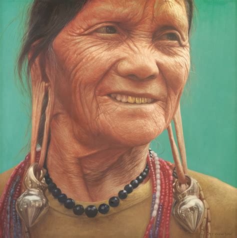 Tan Wei Kheng Portrait Of Kelabit Lady 2016 Mutualart