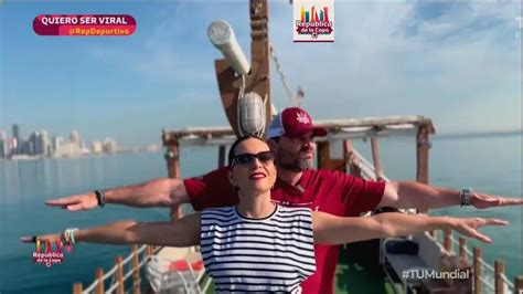Quiero Ser Viral Tania Y Julián Pasean En Barco Al Estilo Titanic