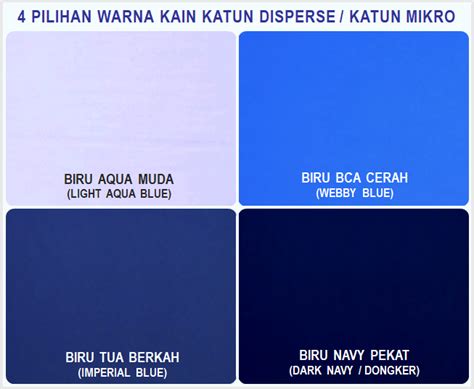 Penggunaan Jenis Warna Biru Baju Dalam Kehidupan Zona Blog 48 Off