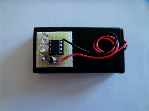 flameless candle from an attiny13 4 steps instructables