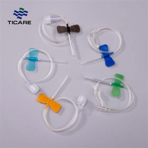 Hospital Sterile Disposable Butterfly Needle 21g 23g Catheter Iv