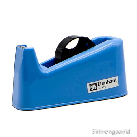 แท่นตัดเทป ตราช้าง L 02 สีฟ้า ศิริวงศ์พานิช