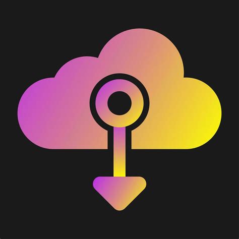 Cloud Native Vector Icon Vector Art At Vecteezy
