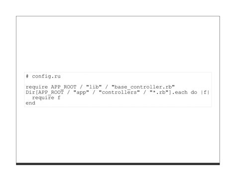 Building Web Framework With Rack PPT