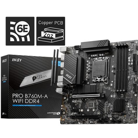 Promo Msi Pro B M A Wifi Ddr Intel B Lga Motherboard Cicil X Jakarta Pusat Sos