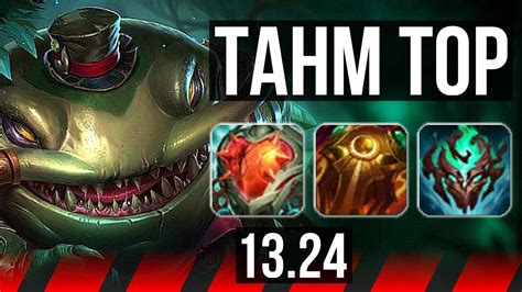 Tahm Kench Vs Sett Top Rank 4 Tahm 429 Na Grandmaster 1324