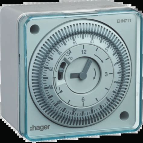 Time Switch 72x72 24h Reserve • Ehn711 Hager