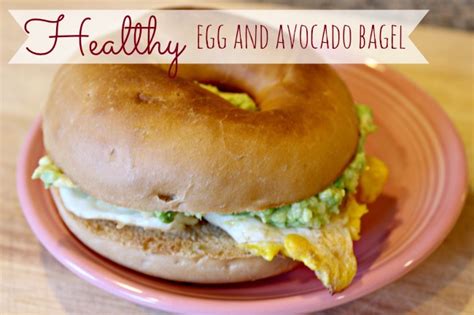 Healthy Egg And Avo Bagel Katie Did What