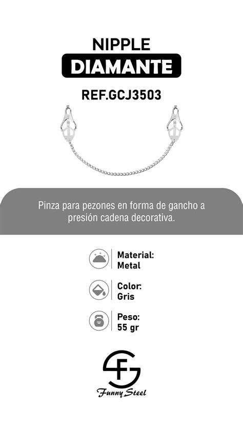 Pinzas Para Pezones Diamante Sex Shop