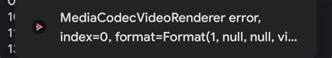 Media Codec Video Renderer Error Issue 1625 Libre Tube LibreTube