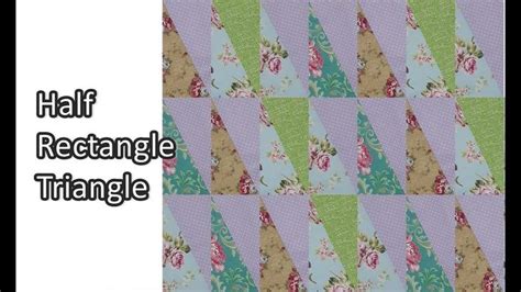 Half Square Rectangle Rectangle Square Triangle