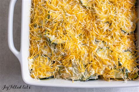 Keto Zucchini Casserole Recipe Easy Cheesy Low Carb
