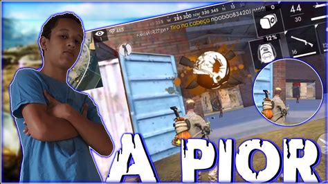 A Pior Ranqueada Do Free Fire Youtube