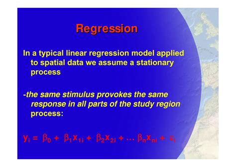 SOLUTION Geographically Weighted Regression Studypool