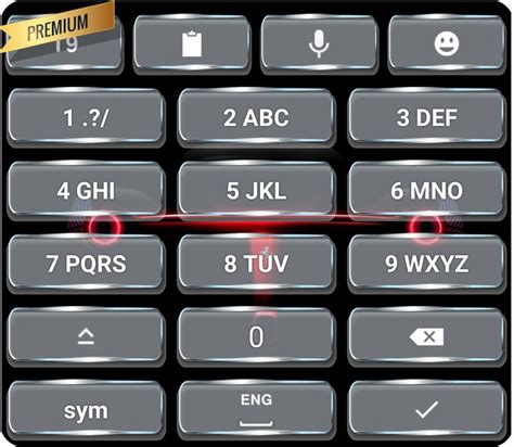 Old T9 Keyboard