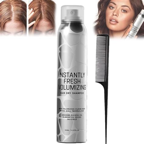 150ml Dry Shampoo Instantly Fresh Volumizing Hair Dry Shampoo Natural