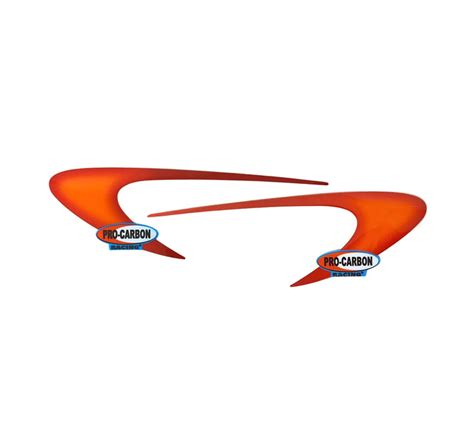 A Replacement Decal Pro Carbon Racing Hand Guards