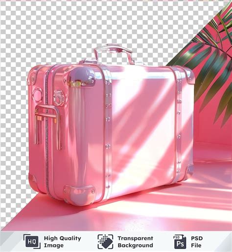 Premium Psd Mockup Koper Psd Transparan Berkualitas Di Atas Meja Pink