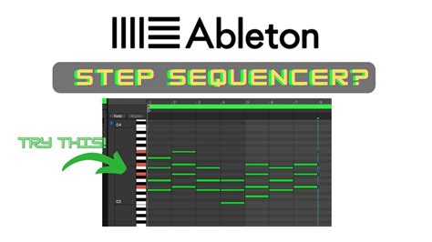 Step Sequencing In Ableton Live Youtube