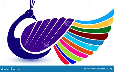 Clipart Of Peacock Logo Design