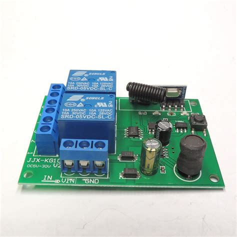 Dieserc Interruptor De Control Remoto Inalámbrico Universal De 433 Mhz
