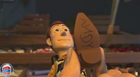 Which Of Woodys Boots Did Andy Put His Name On Toy Story Answers