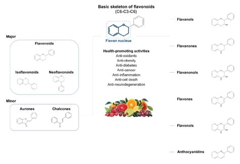 Classification Of Flavonoids Based On Chemical Structure Download Scientific Diagram