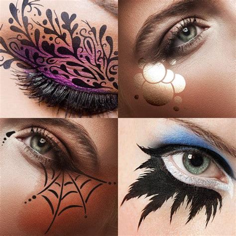 European Body Art Airbrush Makeup Stencils Camera Ready Cosmetics