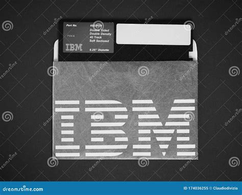 NEW YORK FEB 2020 IBM Floppy Disc Editorial Image Image Of Construction Floppy 174036255