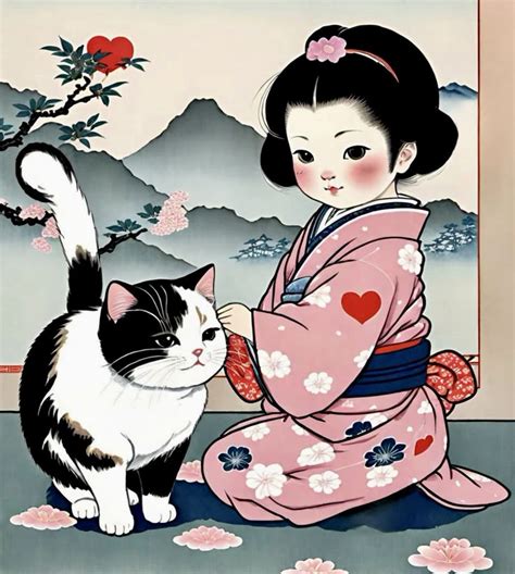 Pin by FarilyaTasarım Handmade Prod on resim Cat art illustration