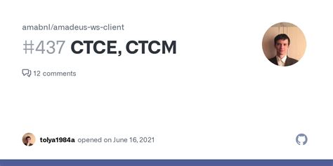 CTCE CTCM Issue 437 Amabnl Amadeus Ws Client GitHub