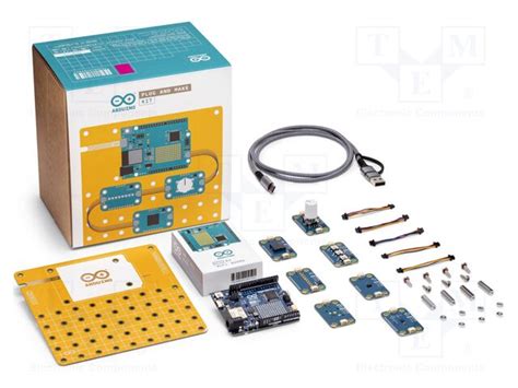 arduino plug and make kit arduino dev kit education arduino comp ra4m1 5vdc akx00069