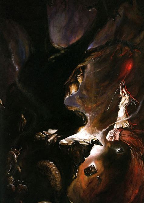 You Cannot Pass” Gandalf Confronts The Balrog At The Bridge Of Khazad