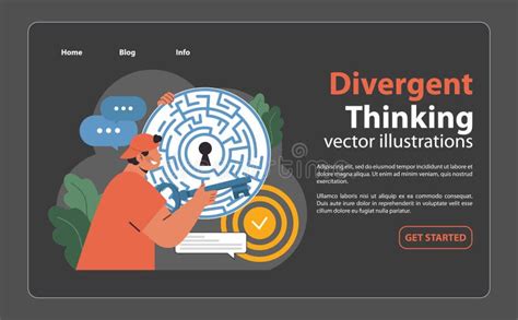 problem solving prowess flat vector stock illustration illustration