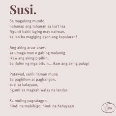Discover 11 Filipino Poems And Short Tula Tagalog Ideas Filipino