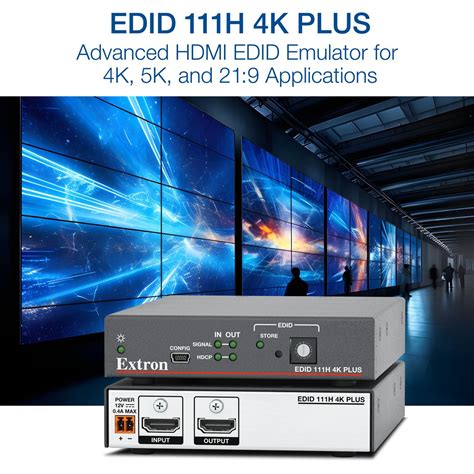Jérôme Gueras On Linkedin Extron Edid 111h 4k Plus The Ultimate