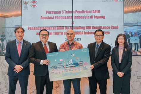 Bni Tokyo Co Branding Remittance Card With Garuda Indonesia Indonesia