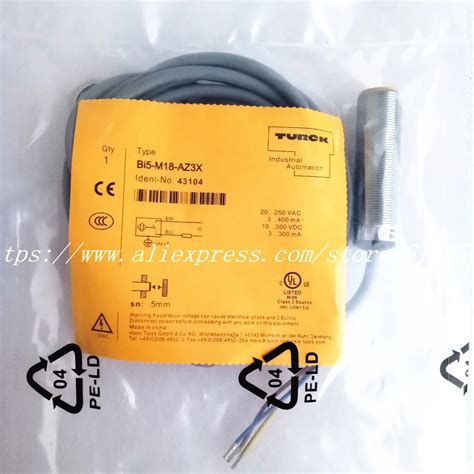 Bi5 M18 Az3x Bi5 M18 Rz3x Ac Dc Turck Proximity Switch Sensor 100 New High Quality Proximity
